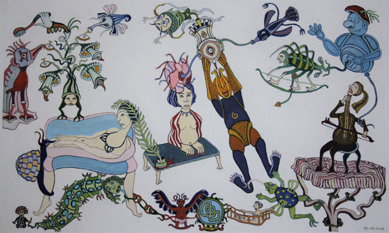 Guismo - "Cours et jardins des arts" - Avignon Arts Contemporains