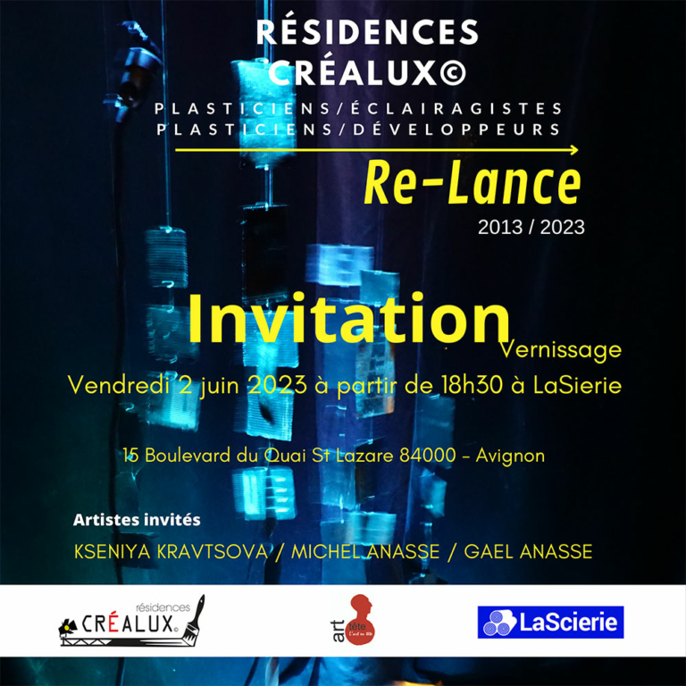 ART TÊTE - "PRÉSENTATION RÉSIDENCE CRÉLUX - RE-LANCE" - Avignon Arts ...